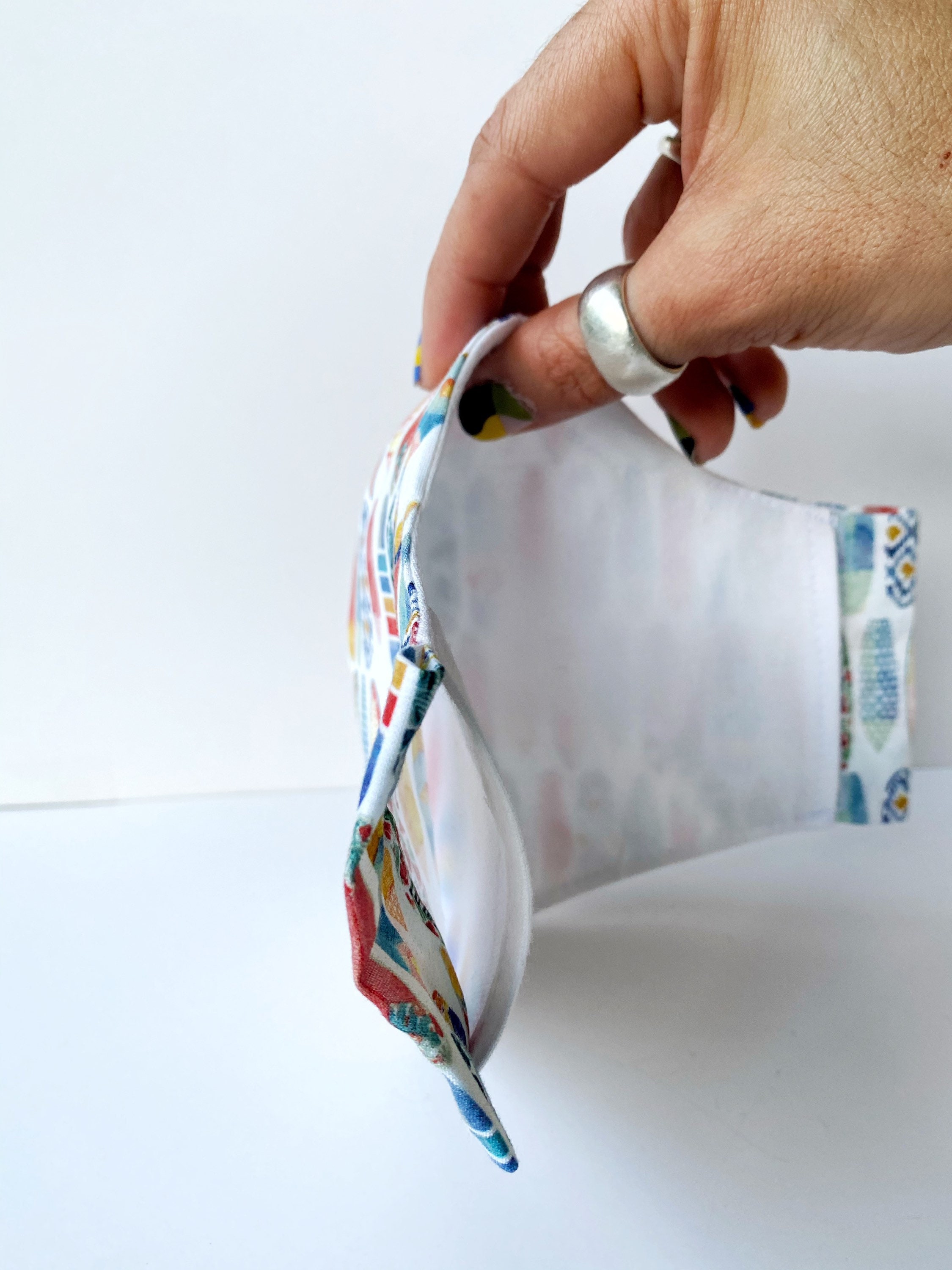 Face mask cotton triple layer - Surfing Boards