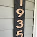 House Number Planter Box flowers Not Included - Etsy