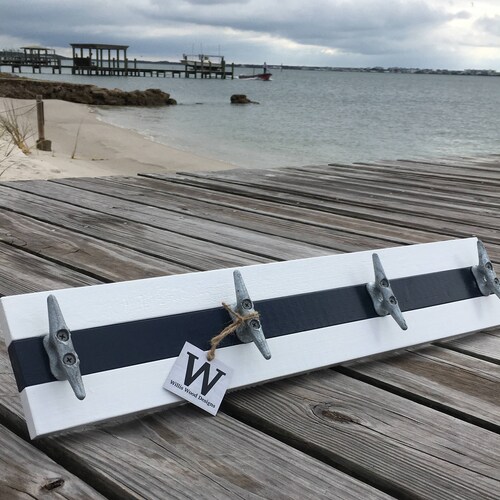 Nautical Towel Rack Nautical Coat Rack - Etsy