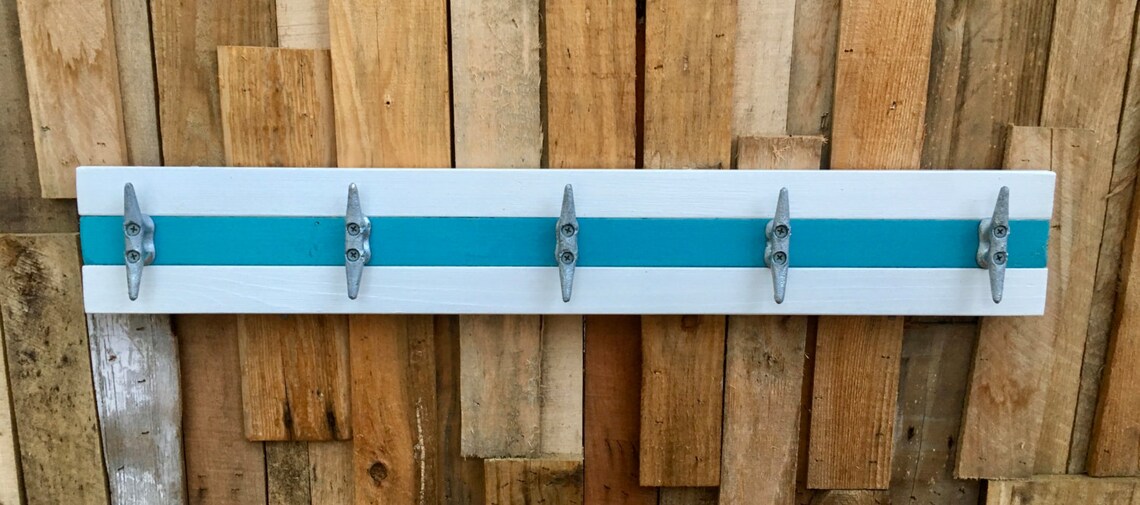 Boat Cleat Coat Rack Nautical Towel Rack Hat Rack Book Bag - Etsy