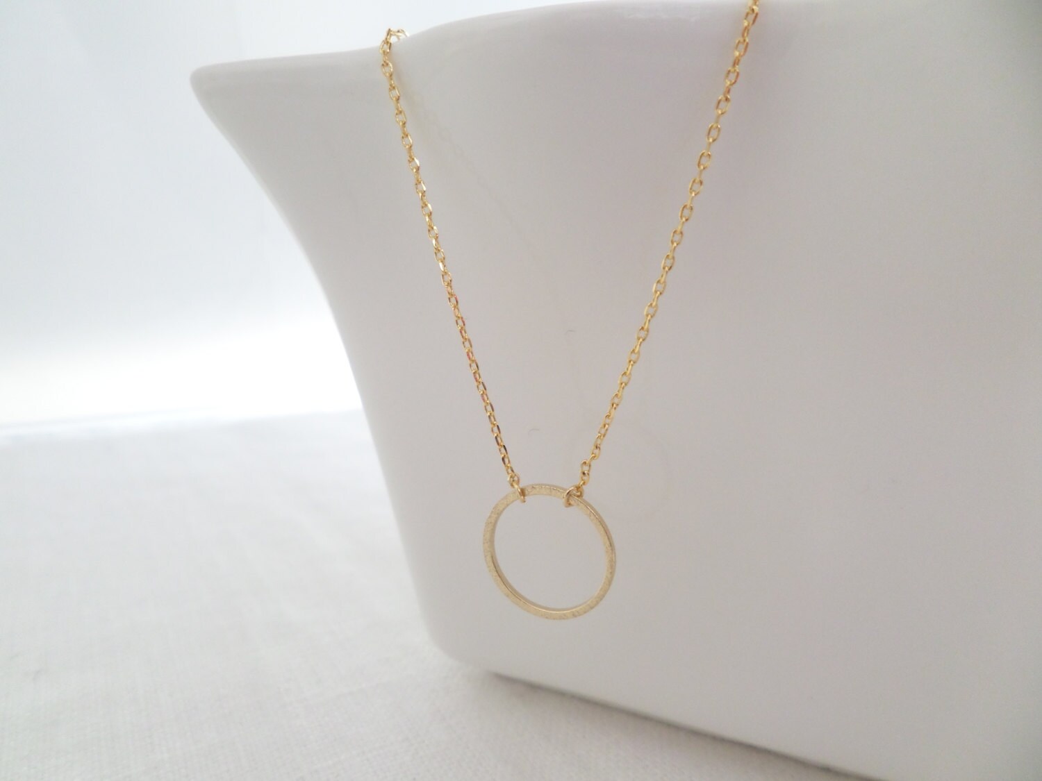 Gold Rose Gold or Silver Karma Infinity Eternity Circle - Etsy