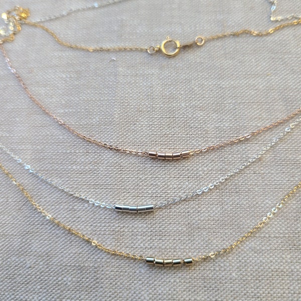 Simple Gold Necklace - Etsy