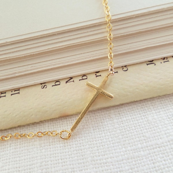 Off Center Cross - Etsy