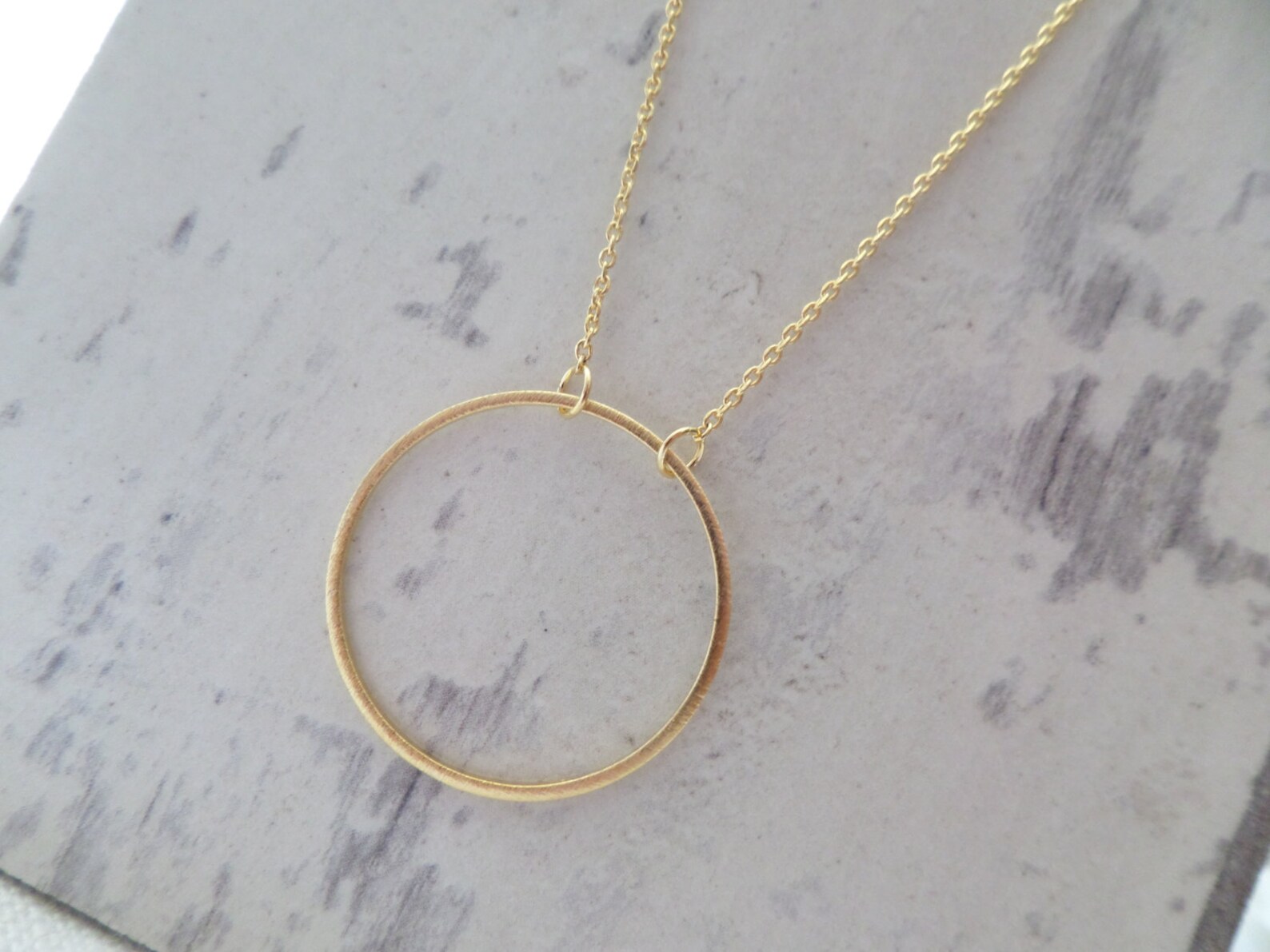Gold, Rose Gold,or Silver Karma Infinity Eternity Circle Ring Necklace ...