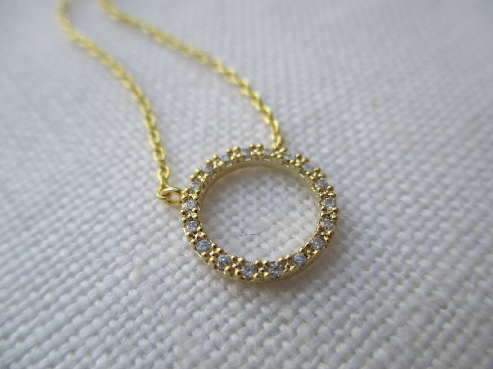 Gold, Rose Gold or Silver Karma Infinity, Eternity, Circle, Ring ...