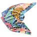 Gaudi Silk Scarf Hand Painted Silk Shawl. Silk Painting Two Side Scarf ...