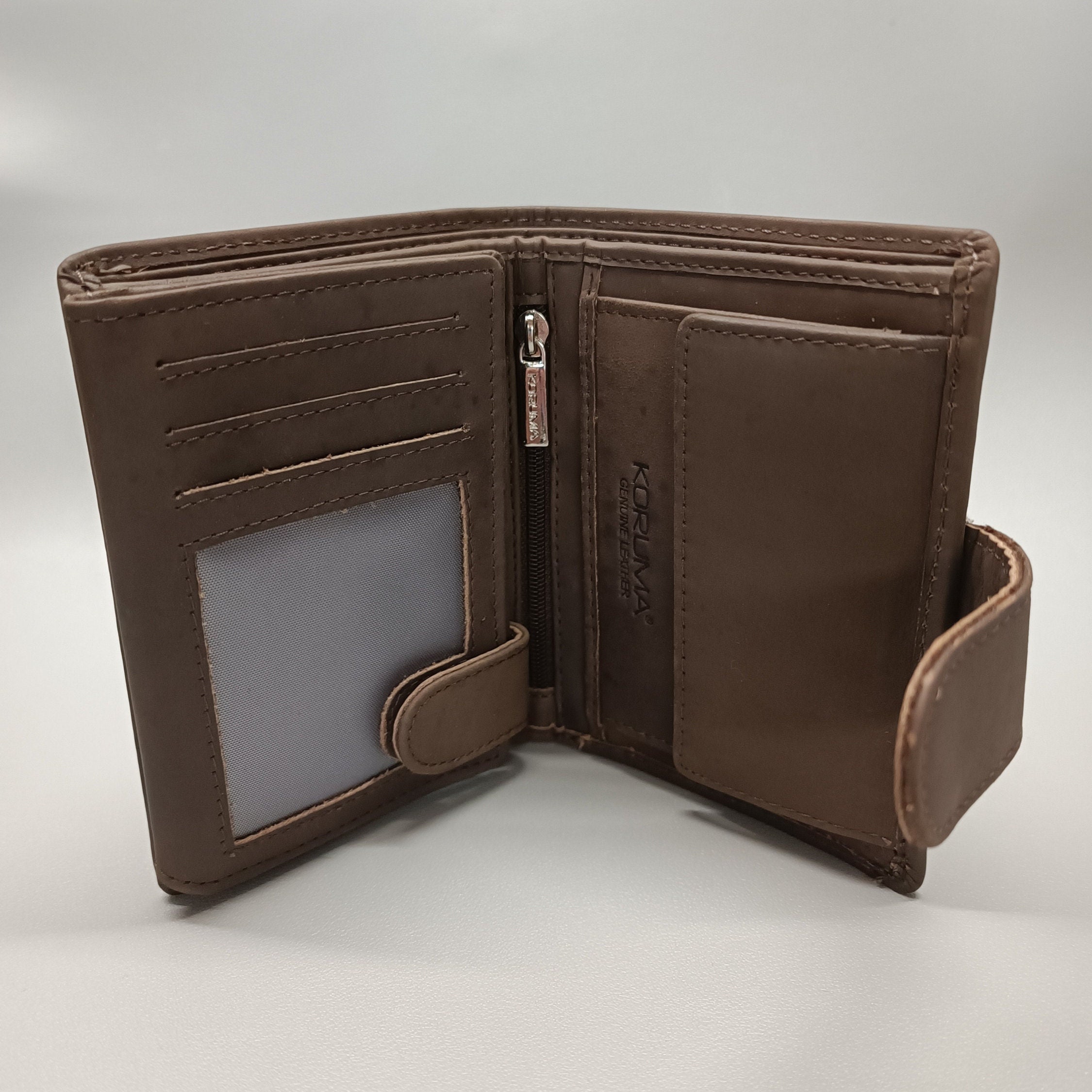 Personalised Wallet, RFID Mens Wallet With Coin Pocket, Handmade ...