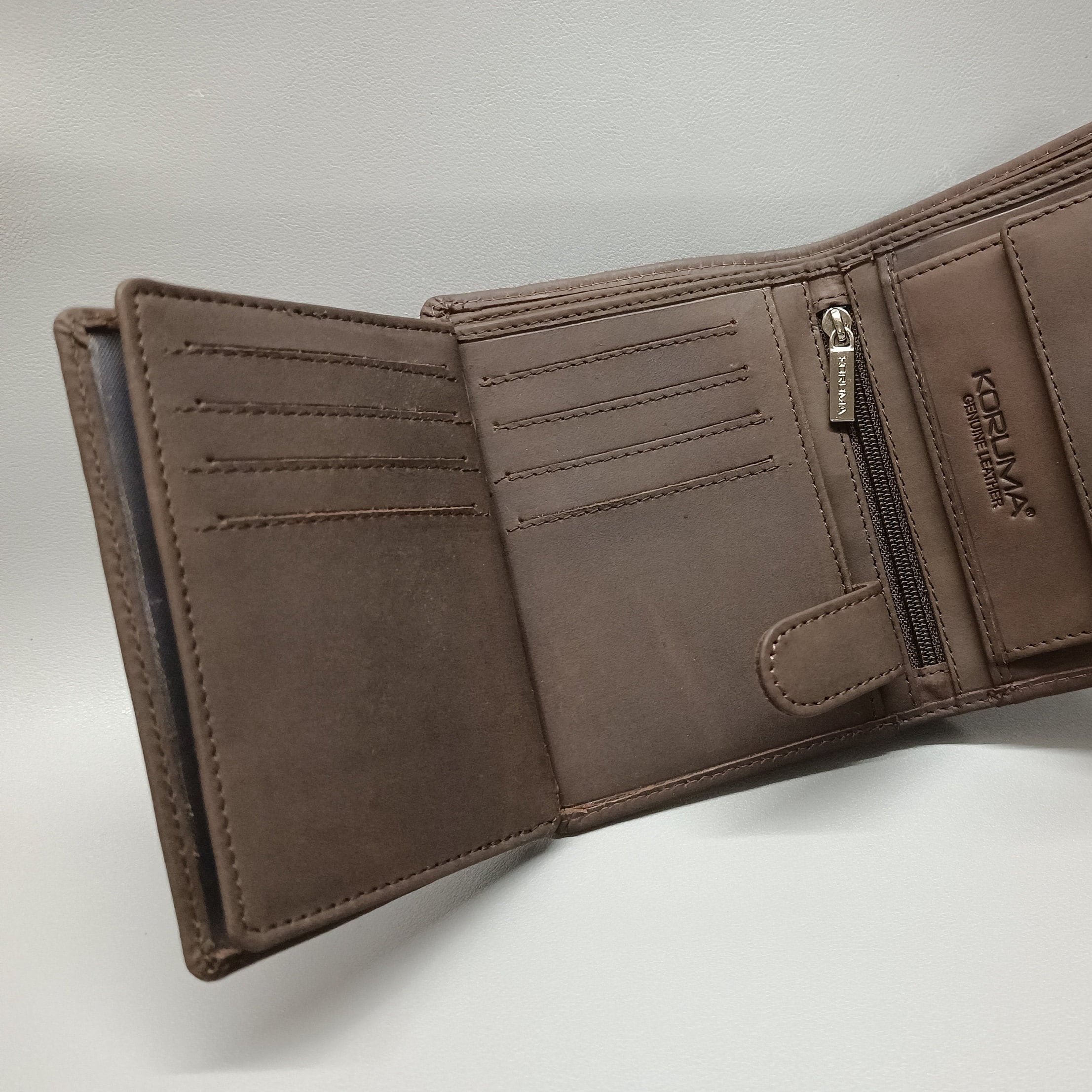 Personalised Wallet, RFID Mens Wallet With Coin Pocket, Handmade ...