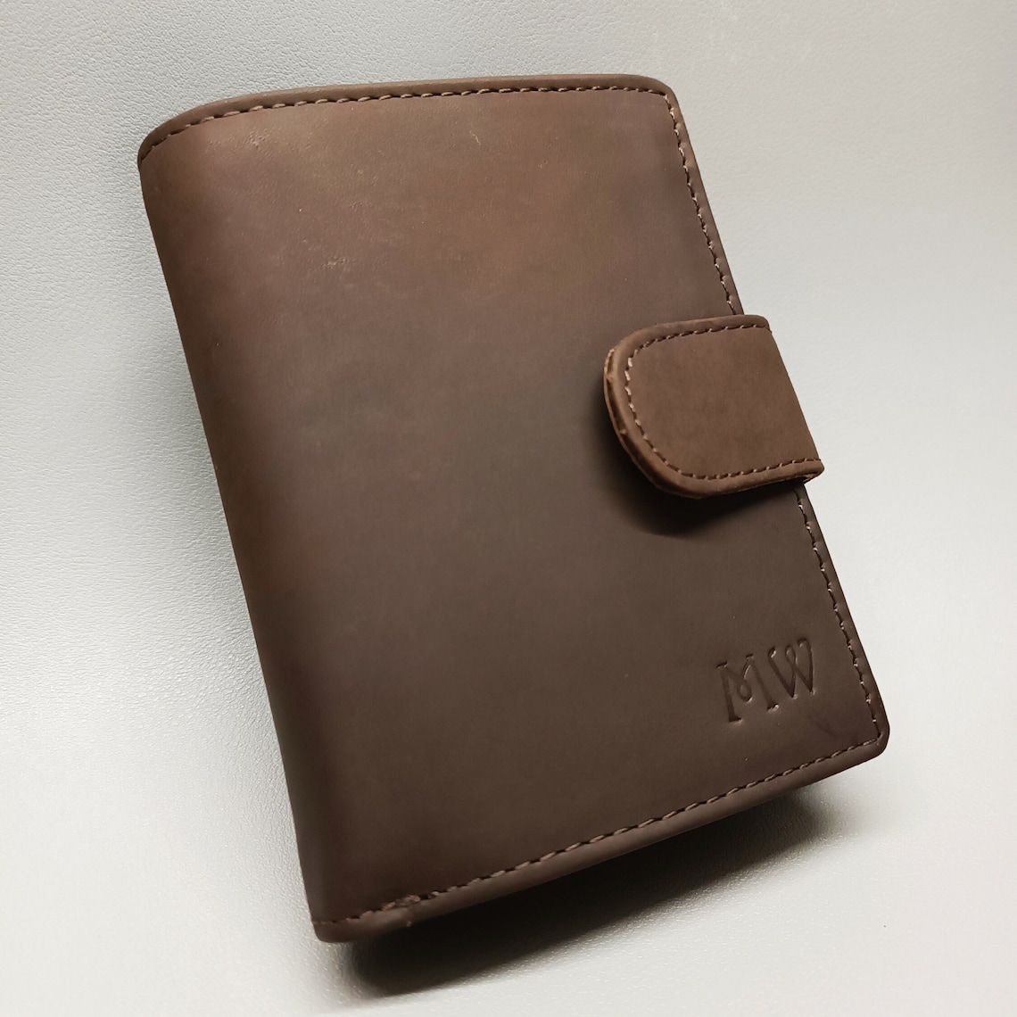 Personalised Wallet, RFID Mens Wallet With Coin Pocket, Handmade ...
