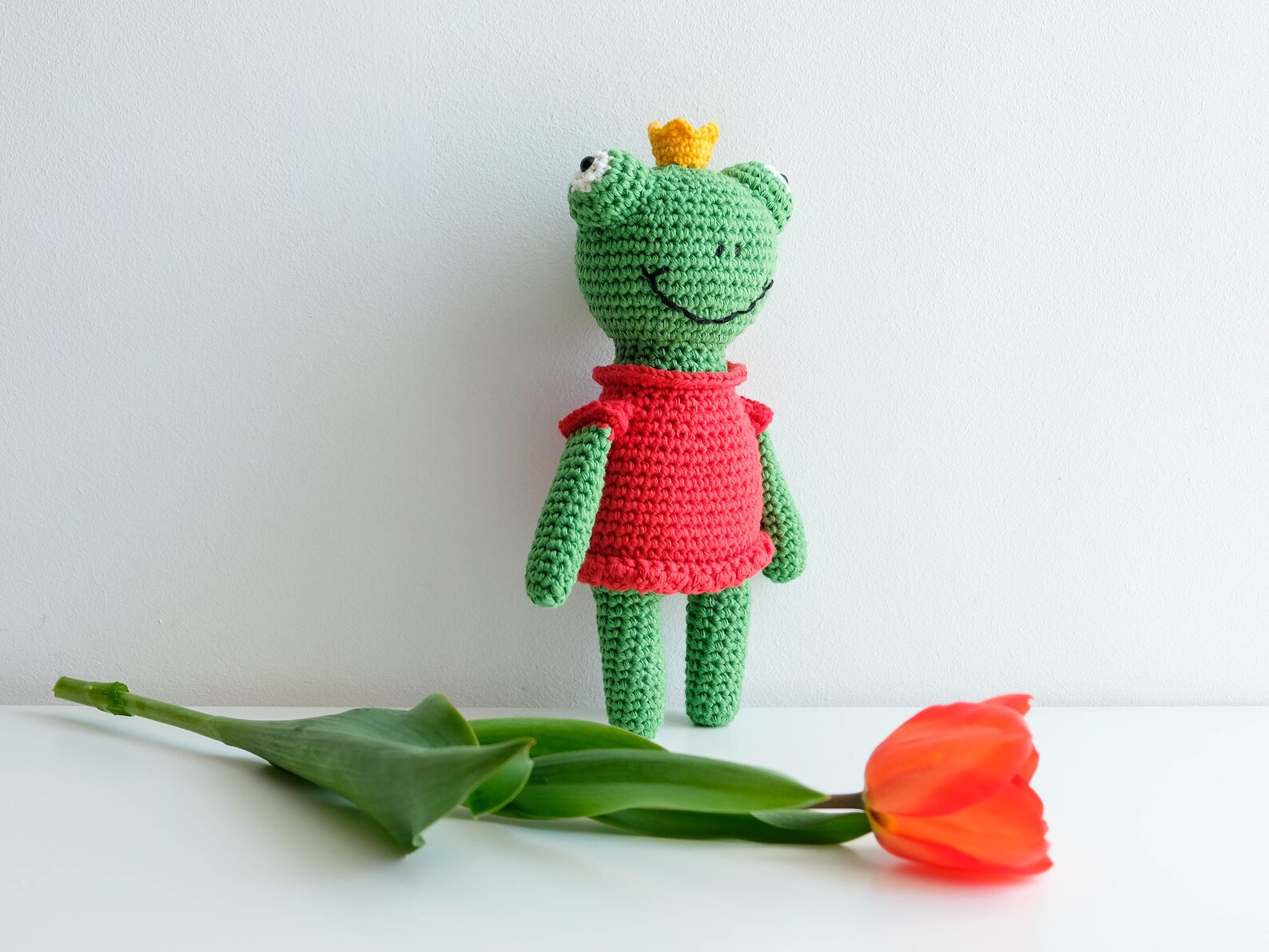 Crochet Frog Toy Amigurumi Frog Big Crochet Frog Toy - Etsy