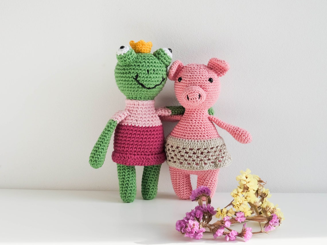 Crochet Frog Toy Amigurumi Frog Big Crochet Frog Toy - Etsy