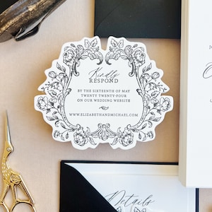 The Primrose Letterpress Invitation Suite - Letterpress Wedding ...