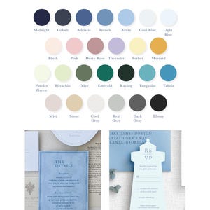 Oval Letterpress Wedding Menus, Wedding Menus, Modern Menus, Custom ...