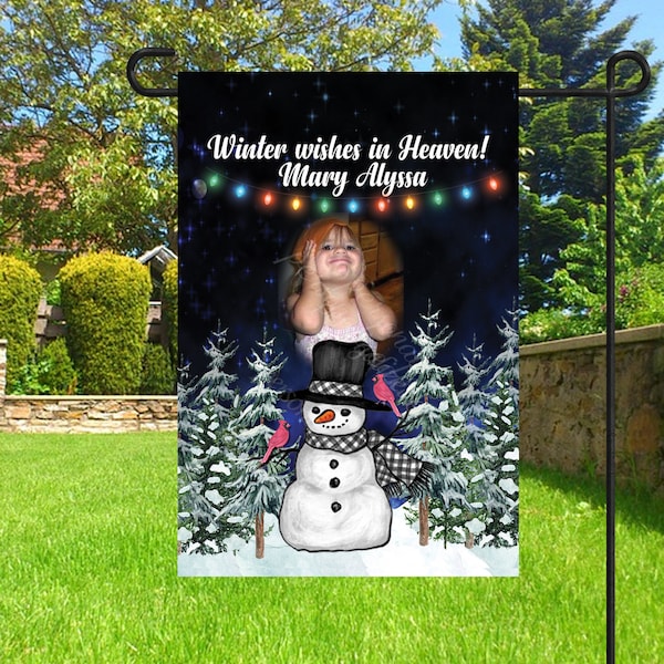 Christmas Cemetery Flag - Etsy