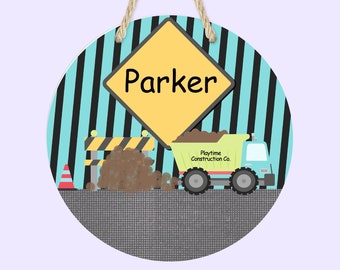 Boys Room Construction Sign My Room Isn't Messy It's | Etsy