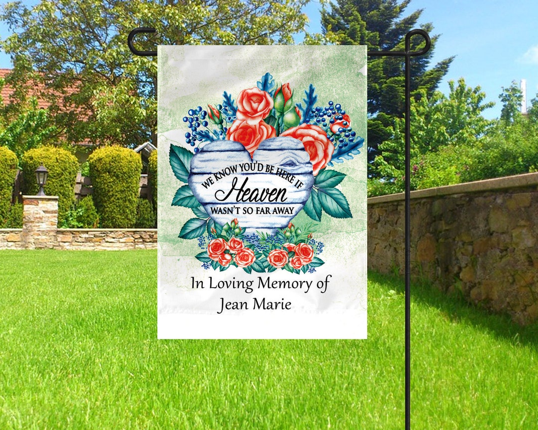In Memory Personalized Flag Memorial Flag Remembrance Flag - Etsy
