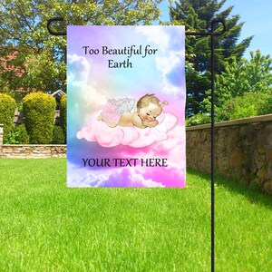 Infant Loss in Memory Flag, Newborn Loss Personalized Flag, in Loving ...