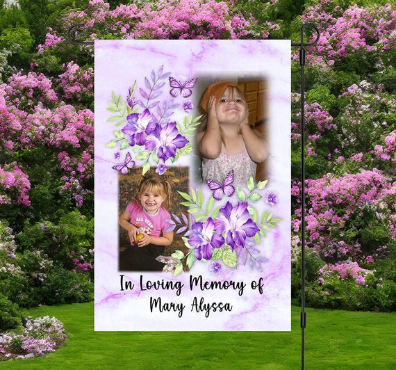 Personalized Flags Personalized Memorial Mothers Day Garden Flag ...