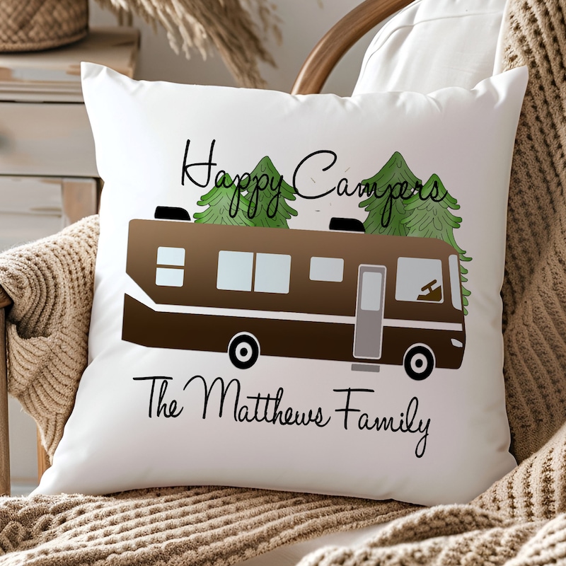 Camper Pillow - Etsy