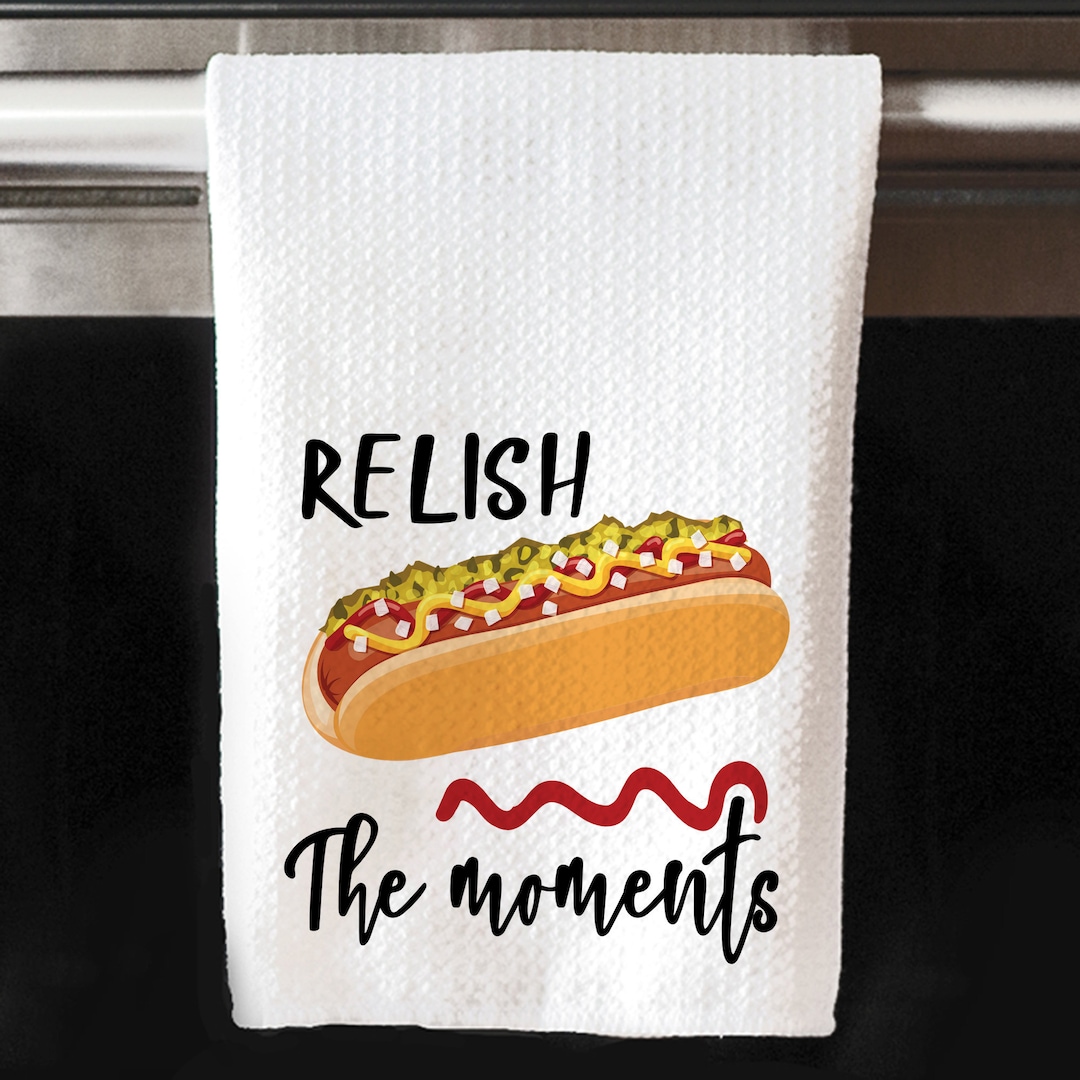 Funny Kitchen Towel Funny Kitchen Towels Food Pun Towels - Etsy