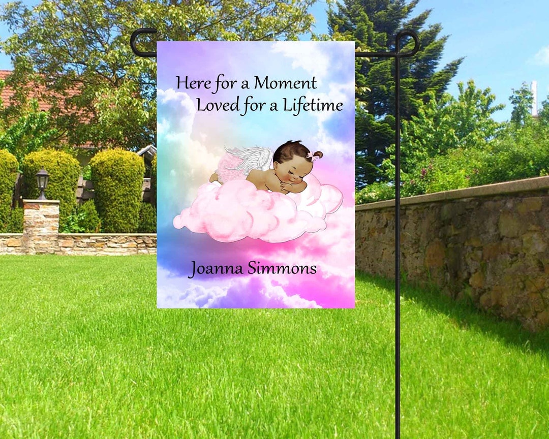 Infant Loss in Memory Flag, Newborn Loss Personalized Flag, in Loving ...