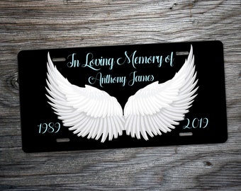 Memorial License Plate - Etsy