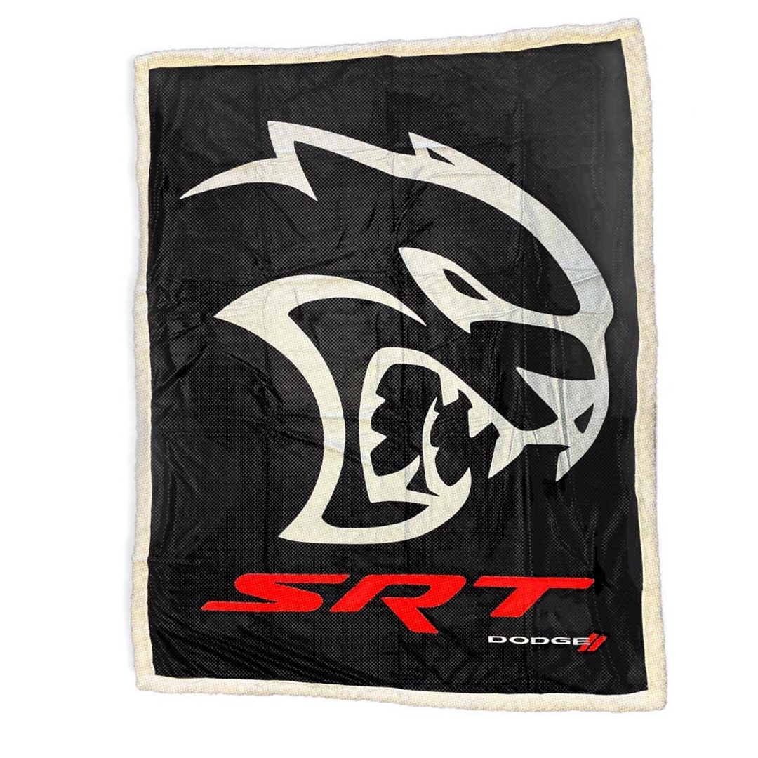 Dodge SRT Hellcat Sherpa Blanket - Etsy