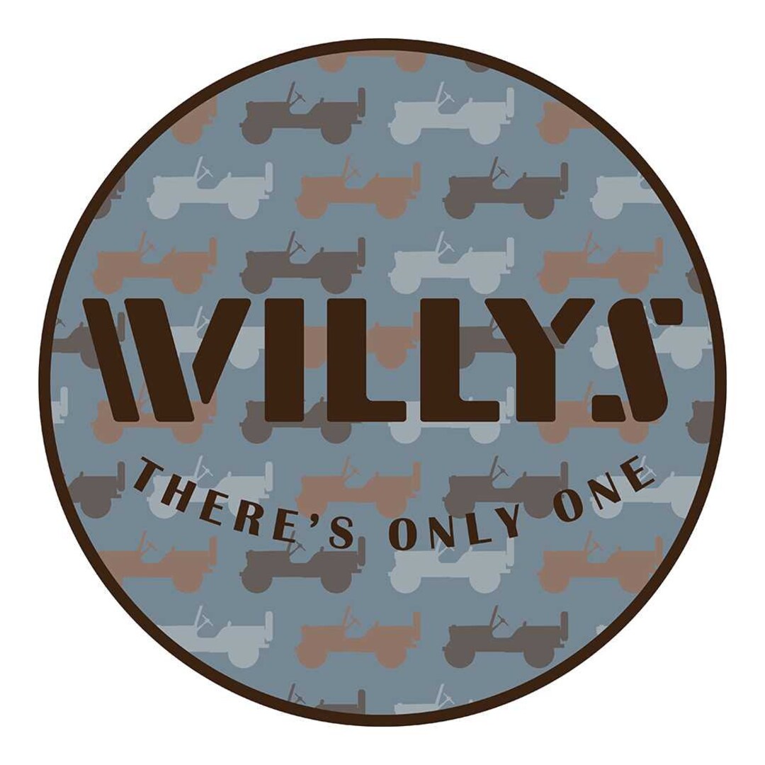 Sticker - Jeep® Willy's - Round - Etsy