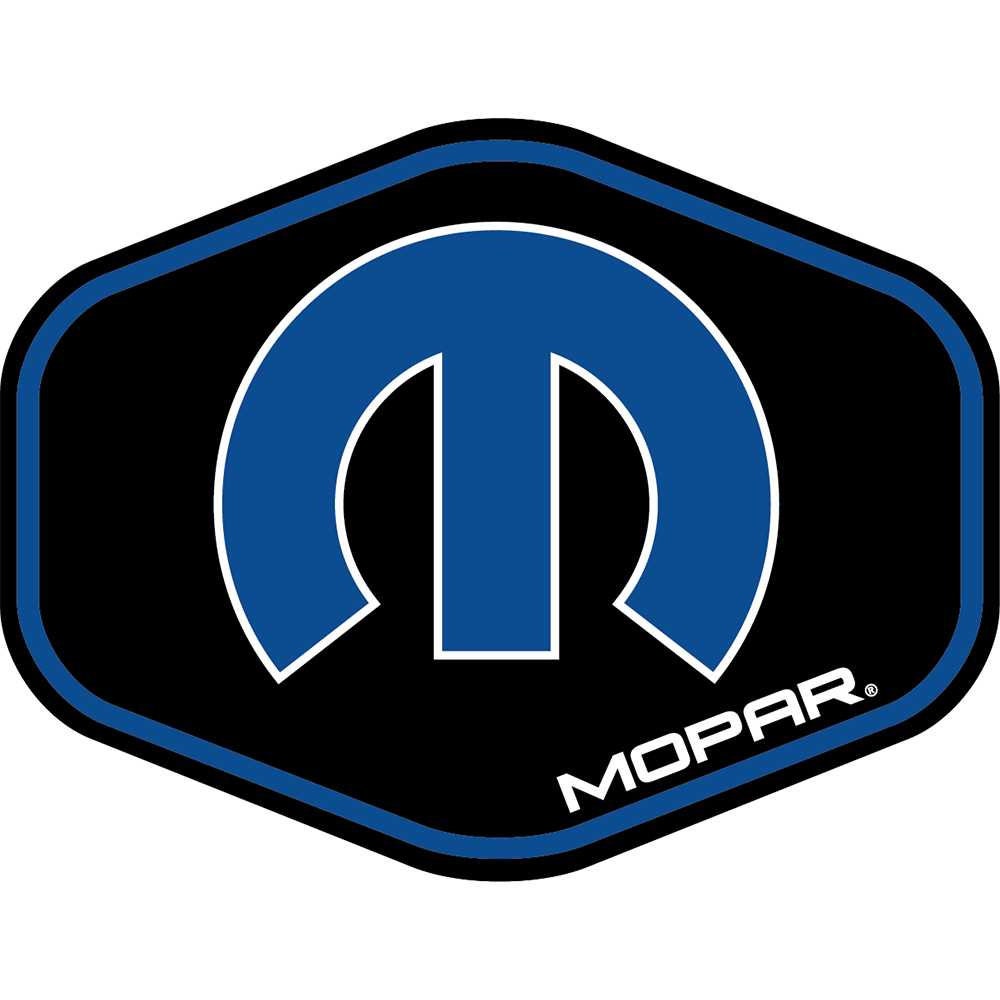 Sticker Mopar Blue Hex - Etsy