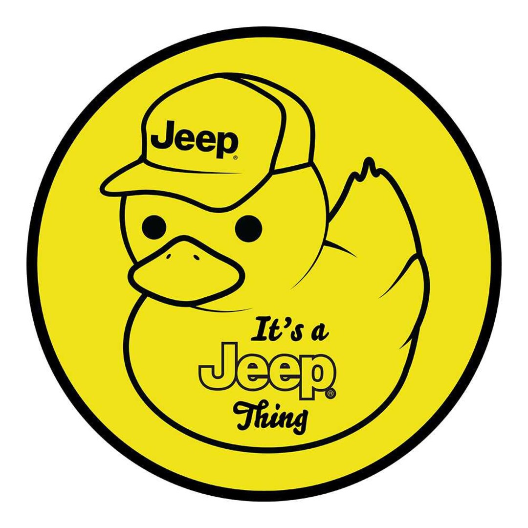Sticker - Jeep® Duck - Round - Etsy