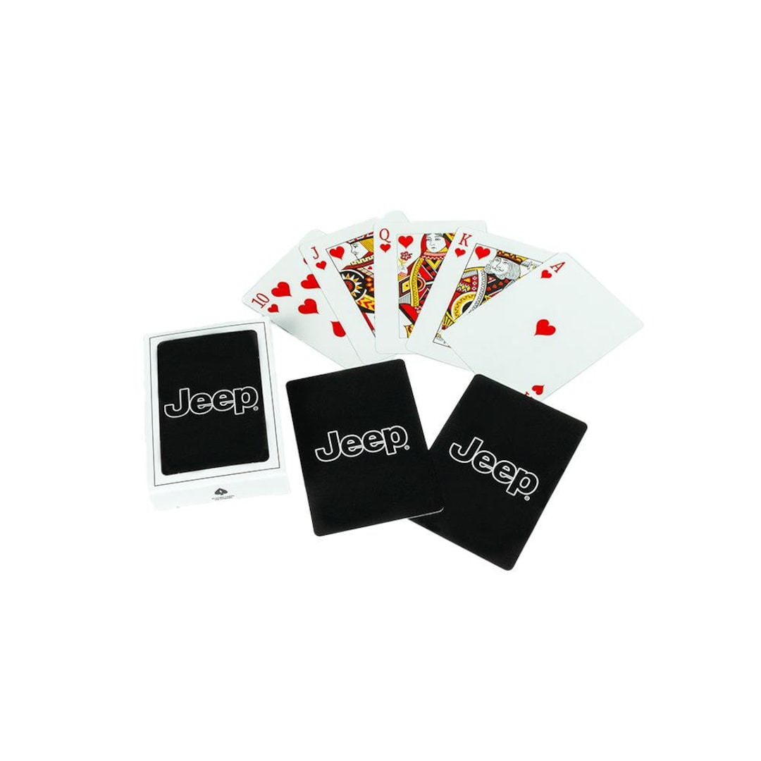 Playing Cards - Jeep Text Logo - Etsy