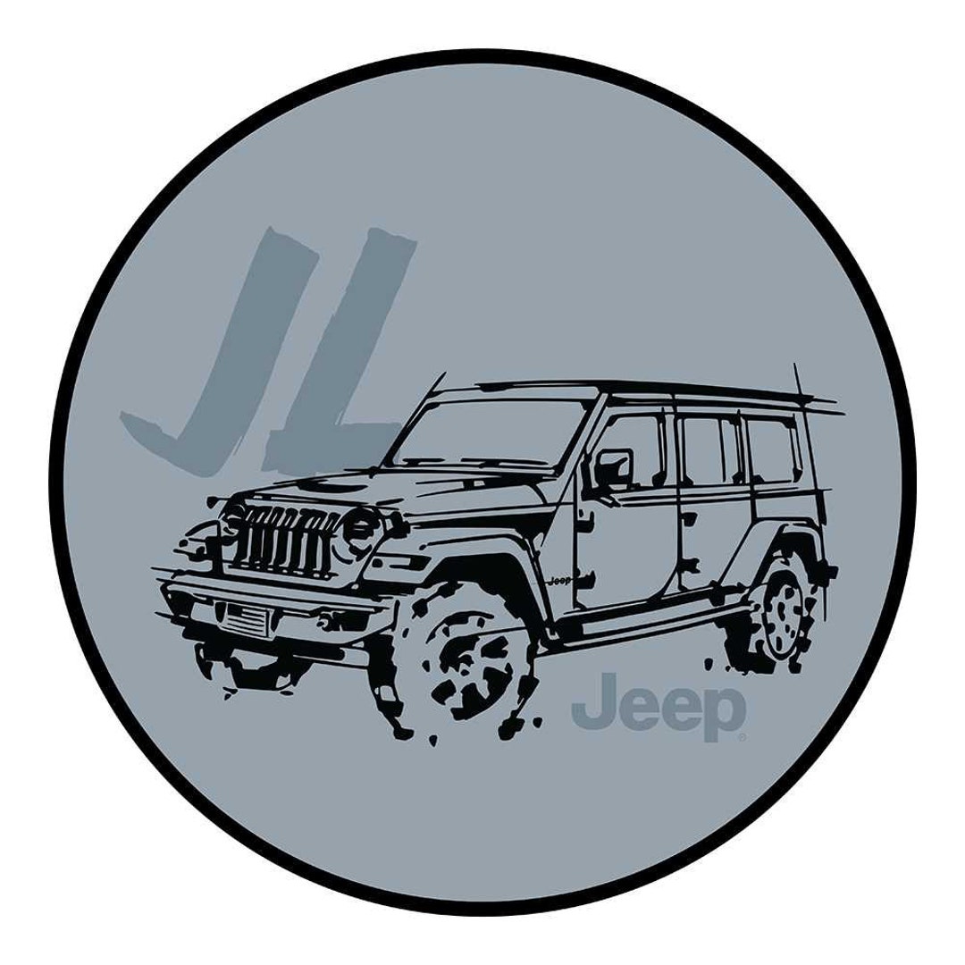 Sticker - Jeep® JL - Round - Etsy