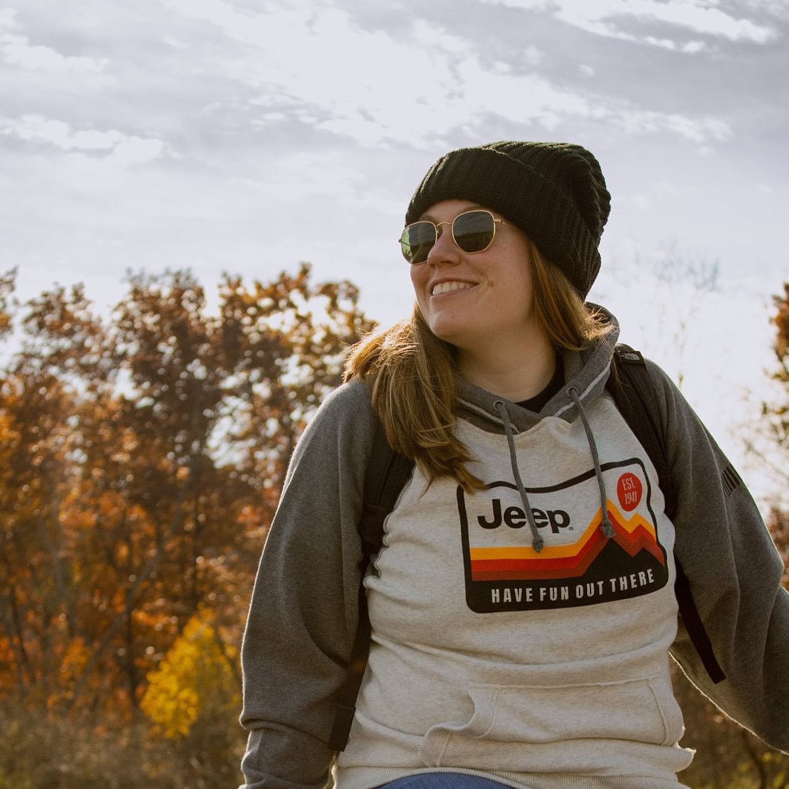 Mens Jeep® Have Fun Out There Vintage Hoodie - Grey/natural - Etsy