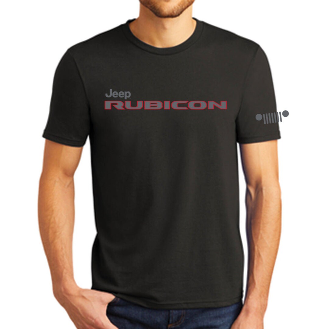 Mens Jeep® Rubicon T-shirt - Heather Black Triblend - Etsy