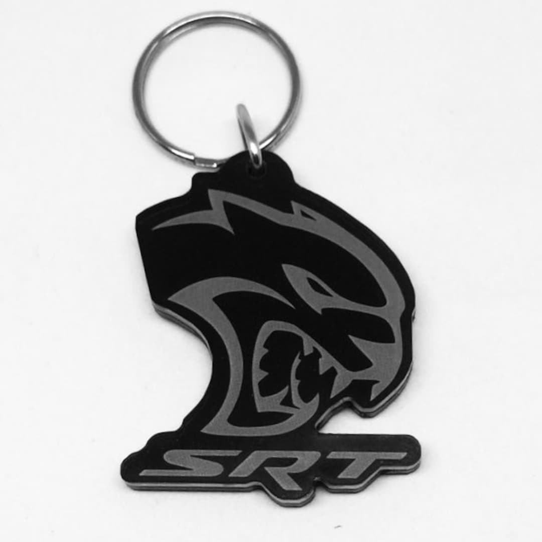 Keychain - Dodge SRT Hellcat (acrylic) - Etsy