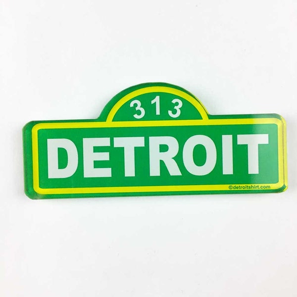 Detroit Street Sign - Etsy