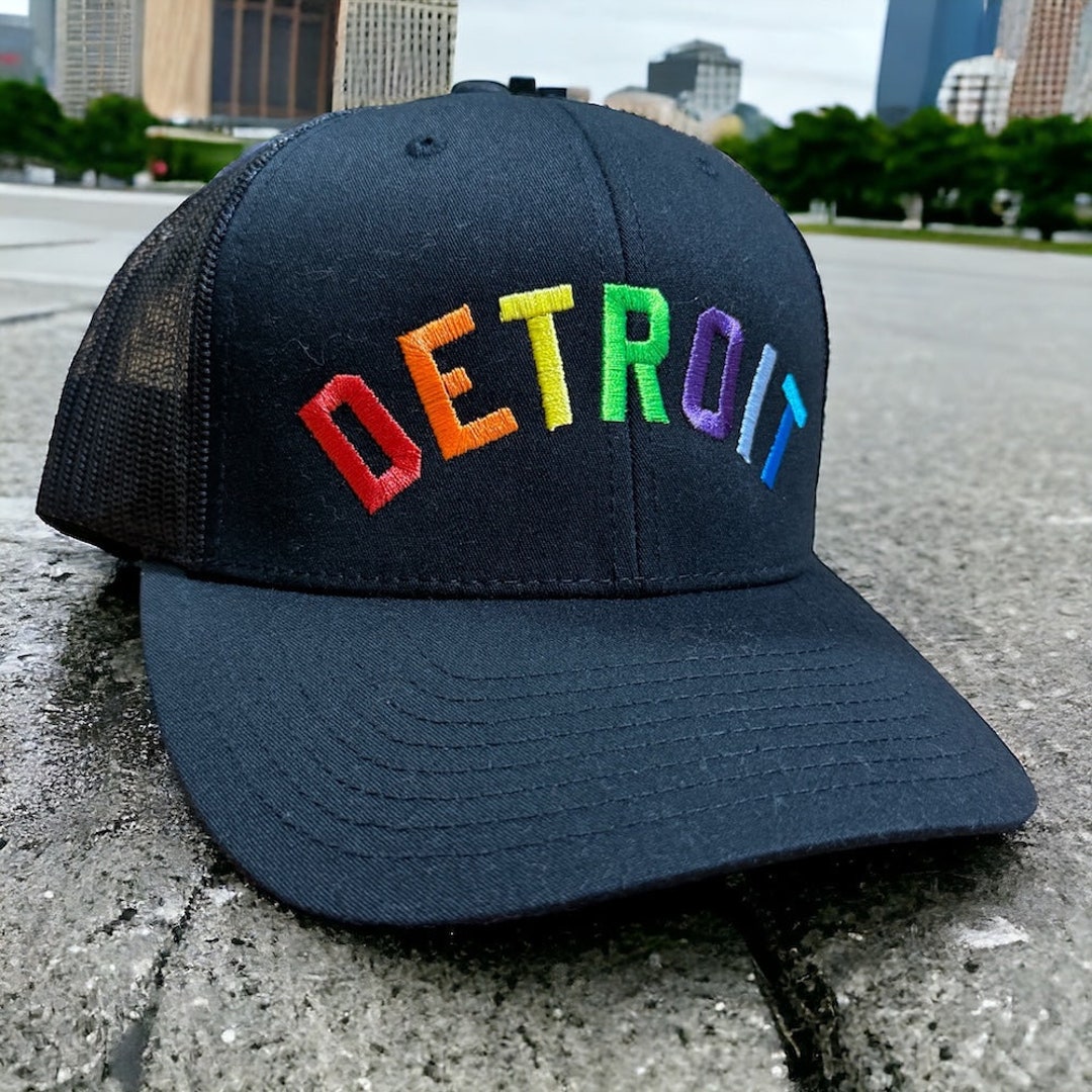 Hat - Detroit Bend Rainbow - Etsy