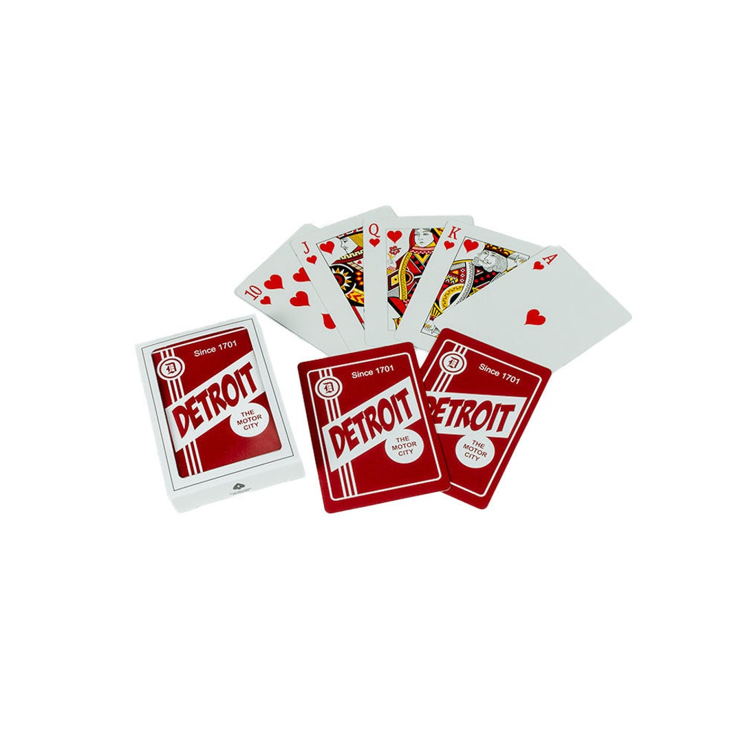 Playing Cards - Detroit Label - Etsy