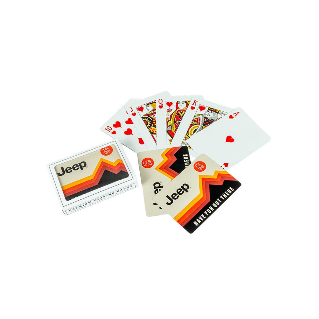 Playing Cards - Jeep Have Fun Out There - Etsy