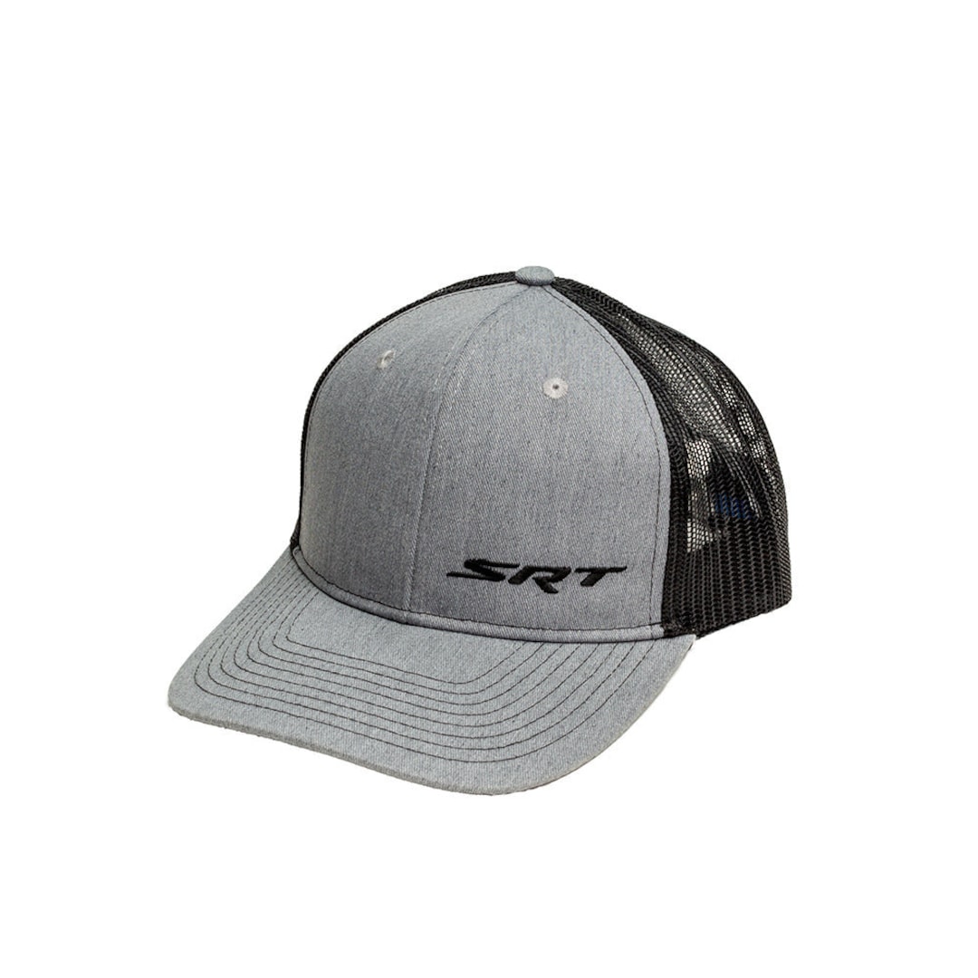 Hat - Dodge SRT Snapback Trucker (heather Grey/black) - Etsy