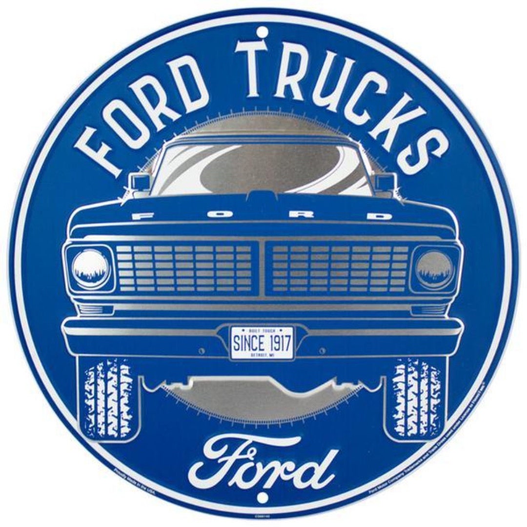 Metal Sign - Ford Trucks Circle - Etsy