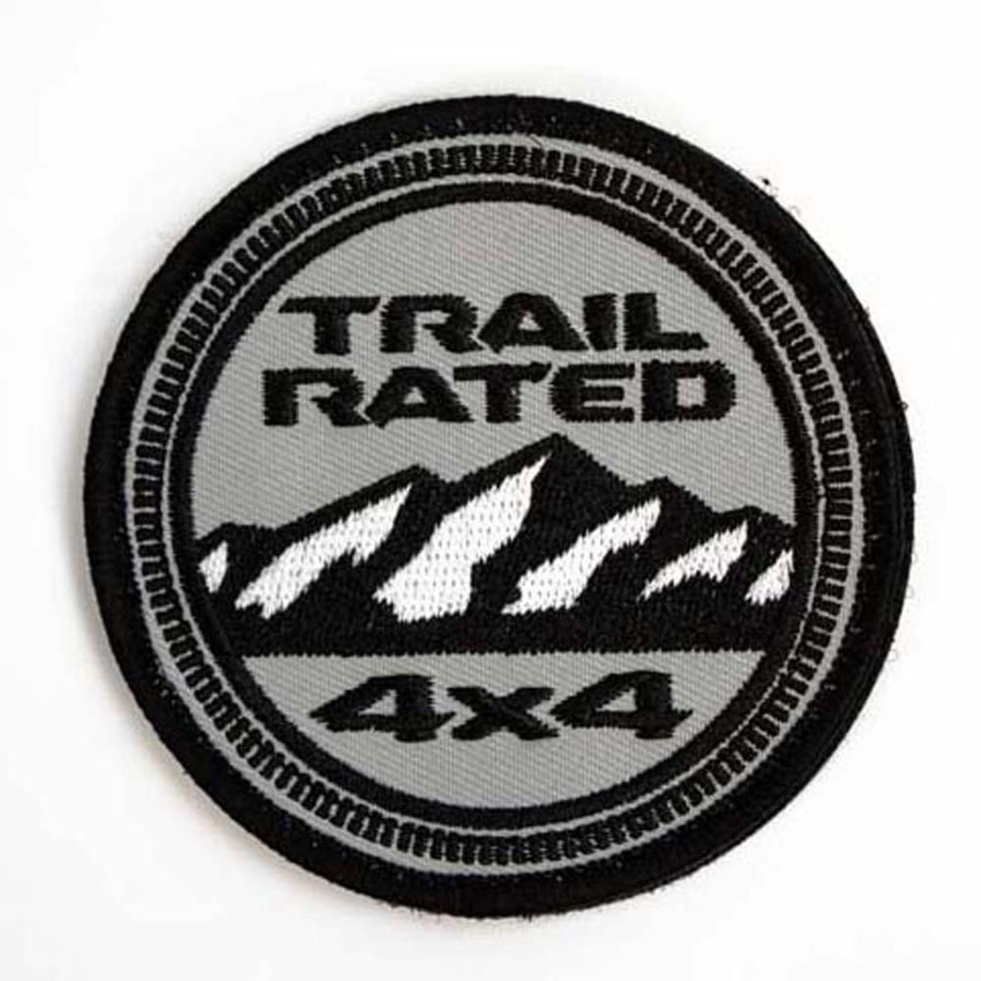Patch - Jeep Trail Rated - Etsy