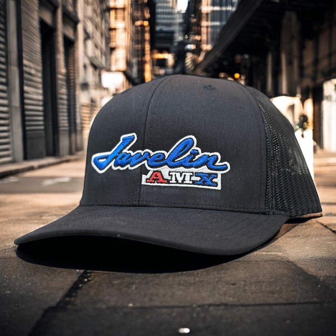 Hat - AMC Javelin AMX - Black - Etsy