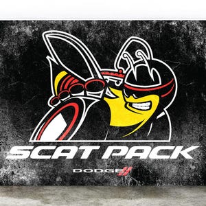 Metal Sign - Dodge Scat Pack - Etsy