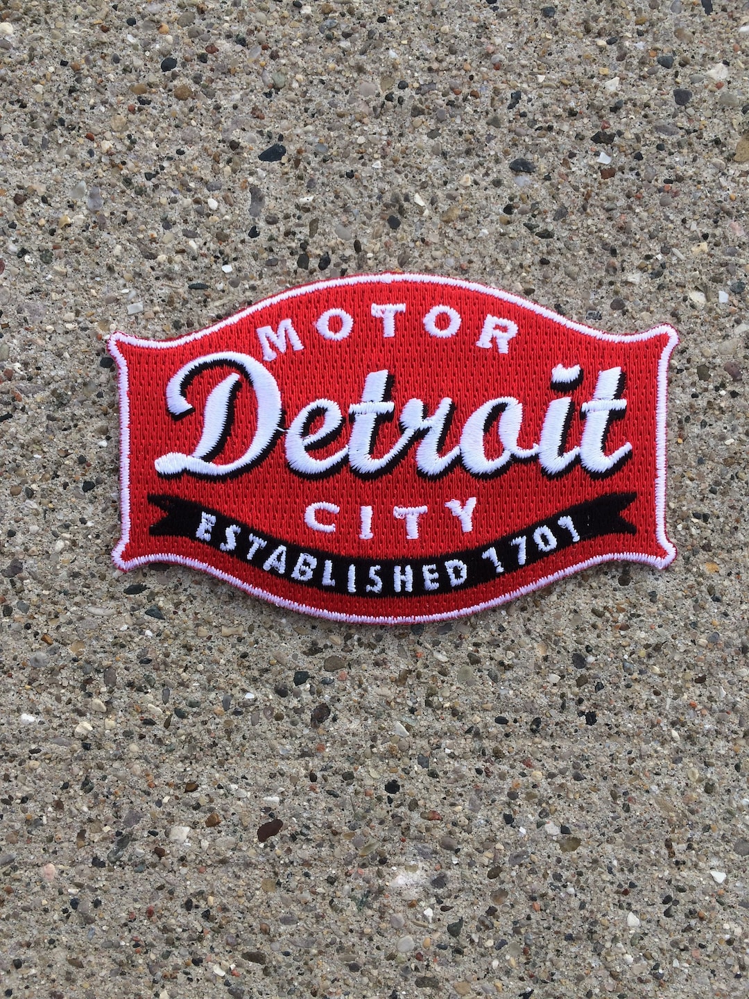 Patch - Detroit Buckle - Etsy