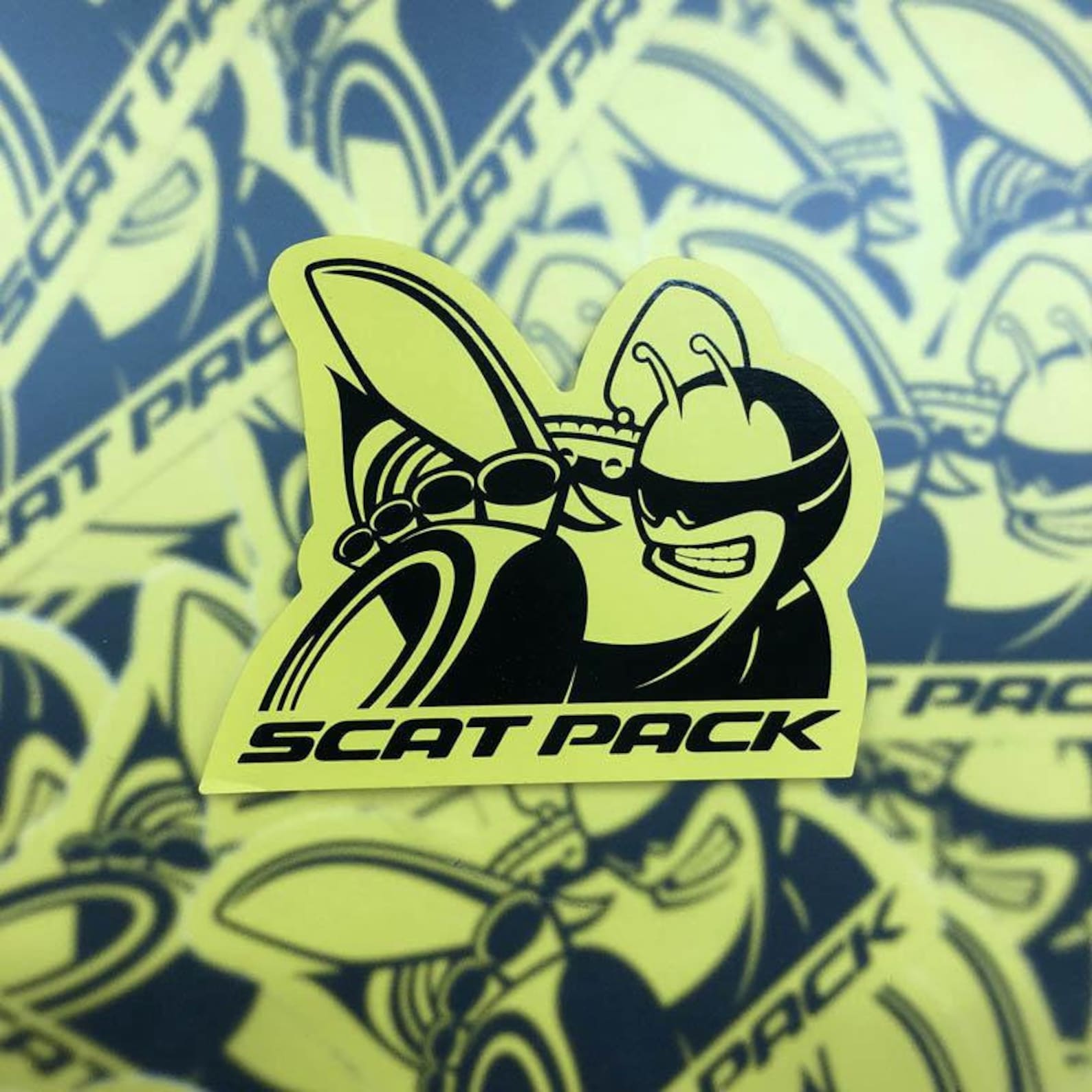 Sticker - Dodge Scat Pack - Etsy