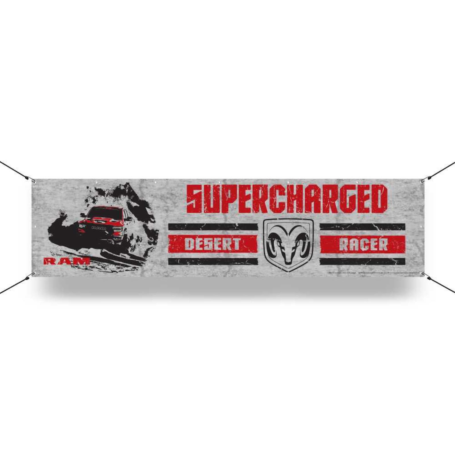 Banner - RAM Supercharged - Etsy