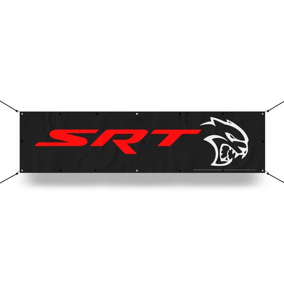 Banner Dodge SRT Hellcat Long - Etsy