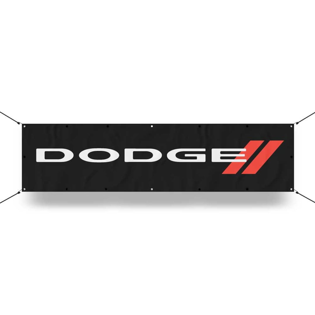 Banner - Dodge Current Badge Long - Etsy