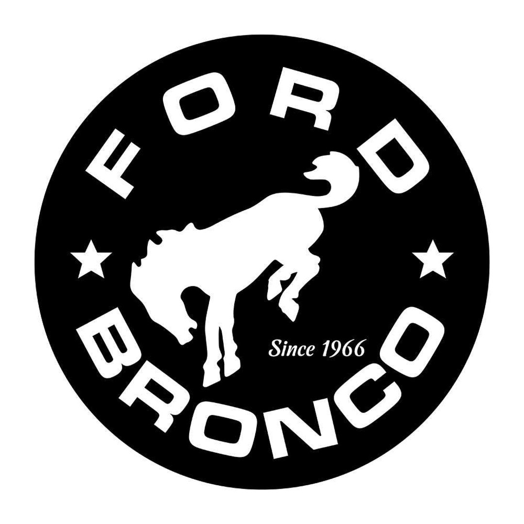 Sticker - Ford Bronco Stars - Round - Etsy